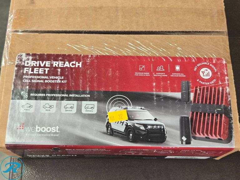 weBoost Drive Reach Fleet Professional Vehicle Cell Signal Booster Kit ...