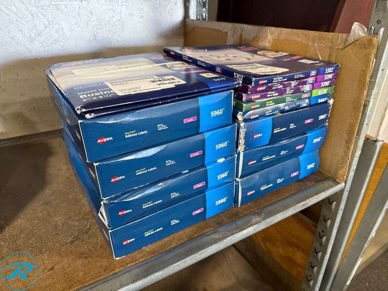 Avery Easy Peel Address Labels, Models 5960, 5302, 5390, 6578, 8461 ...