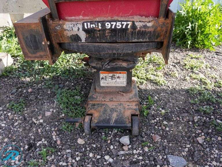 The BOSS TGS 800 Sander Spreader Attachment - Roller Auctions