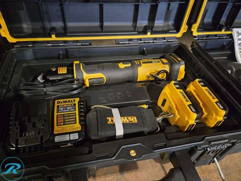 DeWalt DCE210 20V Press Tool with Accessories in Two Cases - Roller ...