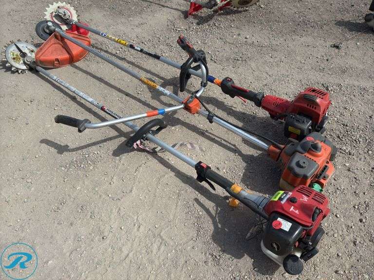Maruyama CER300, Husqvarna 326R and Redmax GZ23N Trimmers, Gas (1 ...
