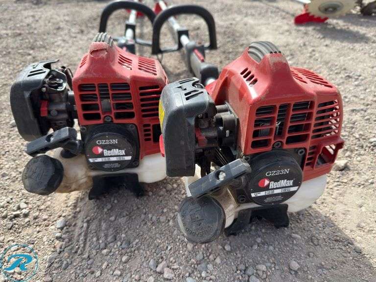 (2) Redmax GZ23N Trimmers, Gas - Roller Auctions