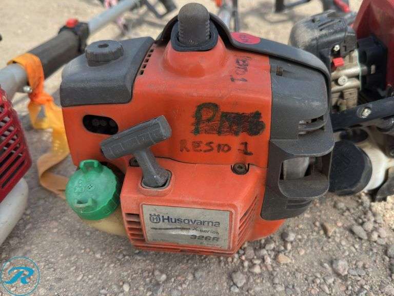 Maruyama CER300, Husqvarna 326R and Redmax GZ23N Trimmers, Gas (1 ...
