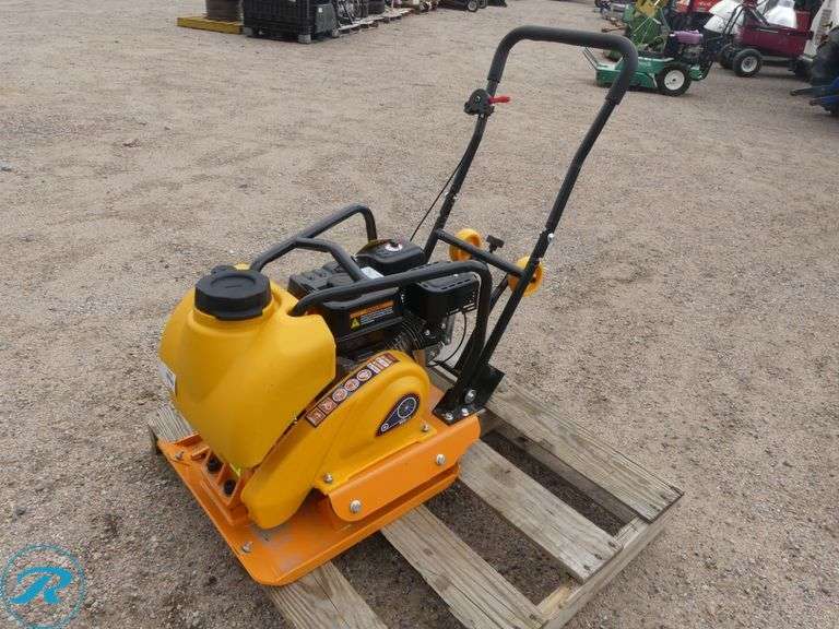 New MMS MS90 Gas Plate Compactor, 13.5Hp, 19" Width - Roller Auctions