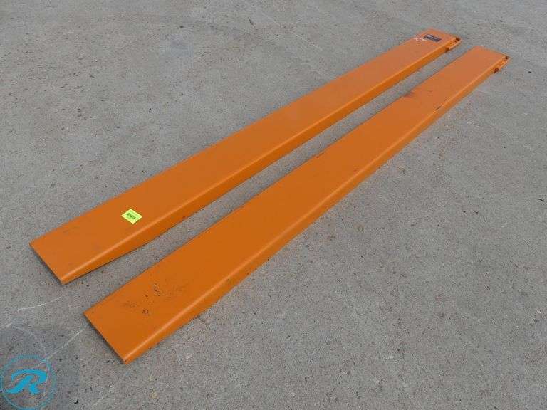 Set Of New 82" Fork Extensions, 5 1/2" Inside Width - Roller Auctions