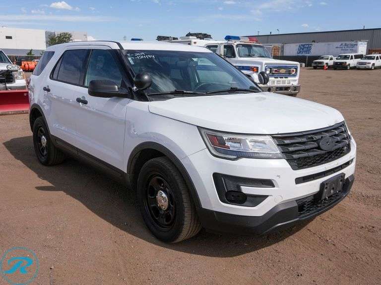 2019 Ford Explorer AWD Police Interceptor SUV - Roller Auctions