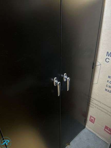 (1) HON Metal Storage Cabinet with Locking Doors - Roller Auctions