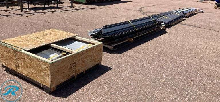 (5 Pallets) Assorted Metal Roofing and Siding (Total of 5 Pallets ...