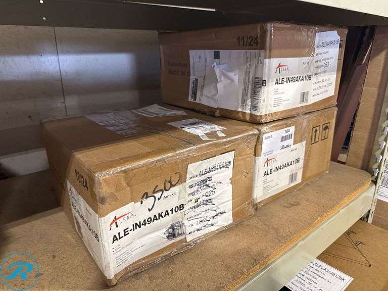 (3) Alera ALE-IN49AKA10B Arm Kits, Black, Assembly Required - Roller ...