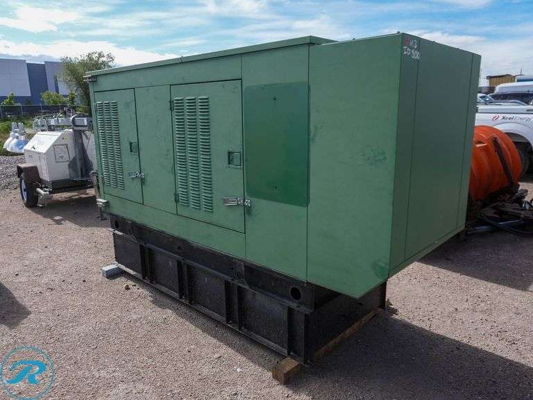 1999 Generac 99A 06305 S Skid-Mounted Generator, 120/240V, 120.2A, 60 ...