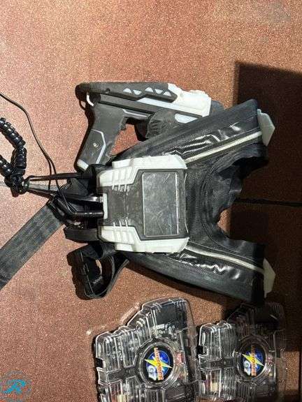Laserforce Gen8 and 7 Infinity laser tag gear—vests and phasers with ...