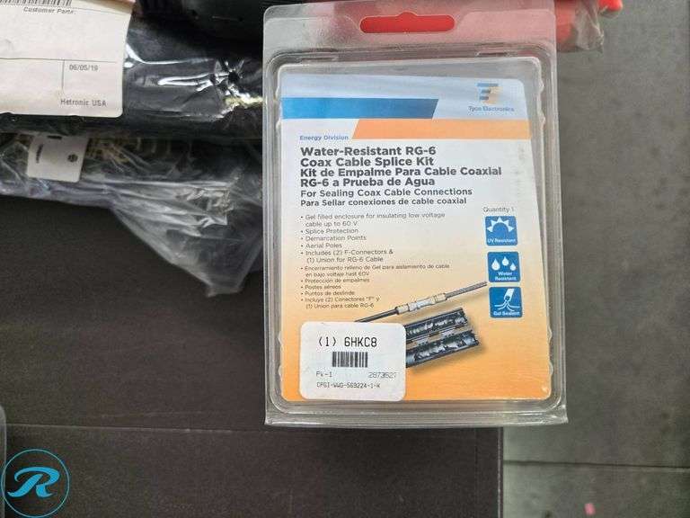 Assorted Electrical and Safety Supplies Including Kidde Fire ...