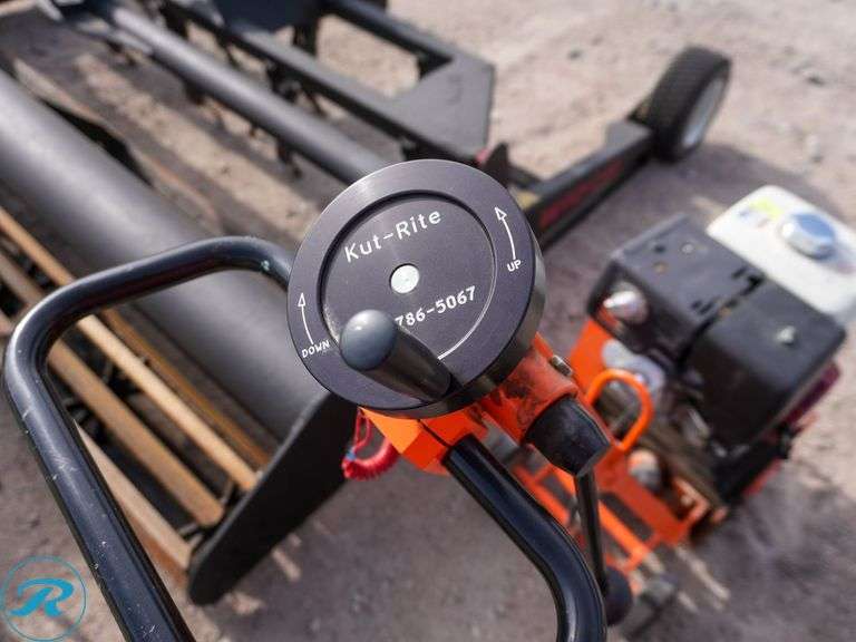 2009 Kut-Rite 9” Concrete Scarifier, Gas - Roller Auctions