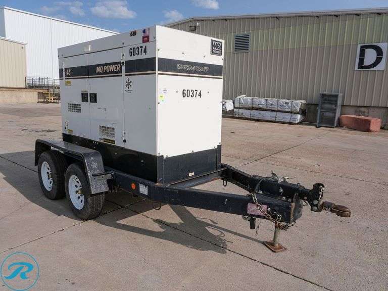 2013 Multiquip MQ Power 45 T/A Towable Generator - Roller Auctions