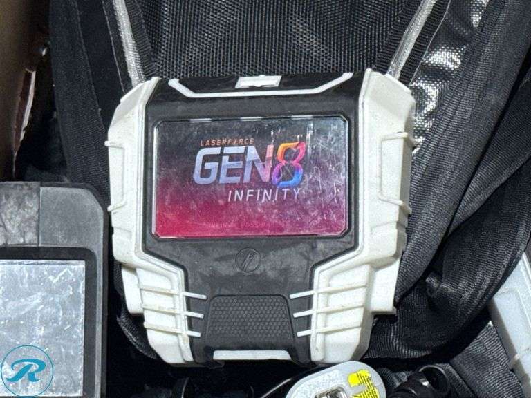 Laserforce Gen8 and 7 Infinity laser tag gear—vests and phasers with ...