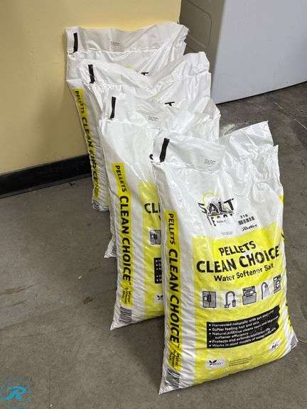 (4) Bags of Salt Depot Clean Choice Water Softener Salt Pellets, 40lbs ...