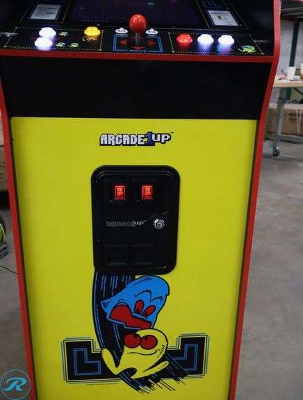 Arcade1Up XL PacMan Full Size Arcade Game - Used/Tested Works/Small ...
