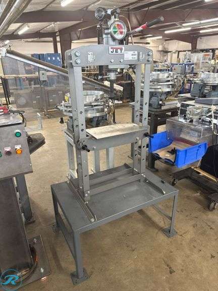 Jet HP-5A 5-Ton Hydraulic Press - Roller Auctions