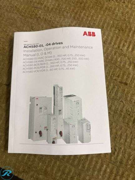 ABB ACH580 Drive, Variable Frequency Drive, Model ACH580-01-246A-4 ...