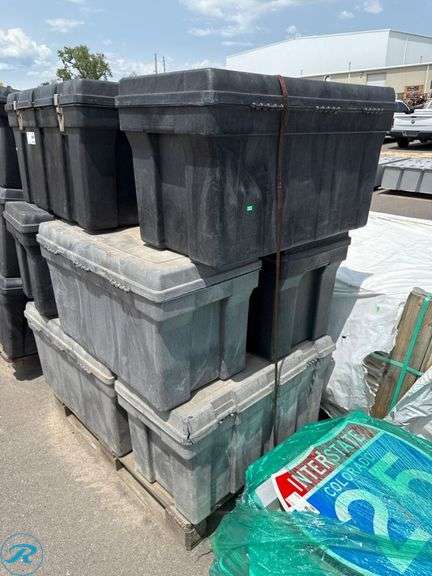 (9) Plastic Tool Boxes - Roller Auctions