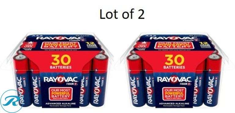 (20) New- (9) Rayovac Rayovac Alkaline AAA Batteries ( 16 -Pack) Exp 02 ...