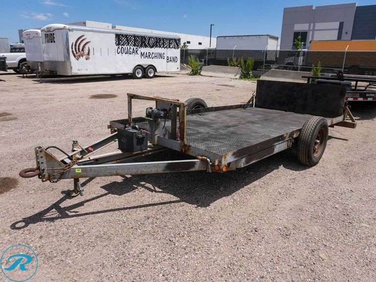 2000 Dun-Rite S/A Tilt Bed Equipment Trailer - Roller Auctions