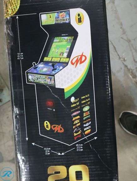 Golden Tee 3D x Midway Legacy XL Arcade Machine - New - Roller Auctions
