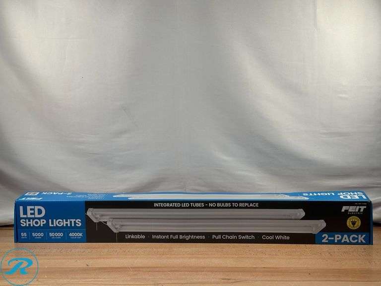 Feit 5,000 Lumen Shop Light, 2-pack - New - Roller Auctions