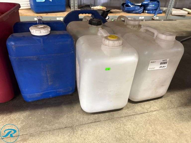 Plastic Liquid Storage Containers - Roller Auctions