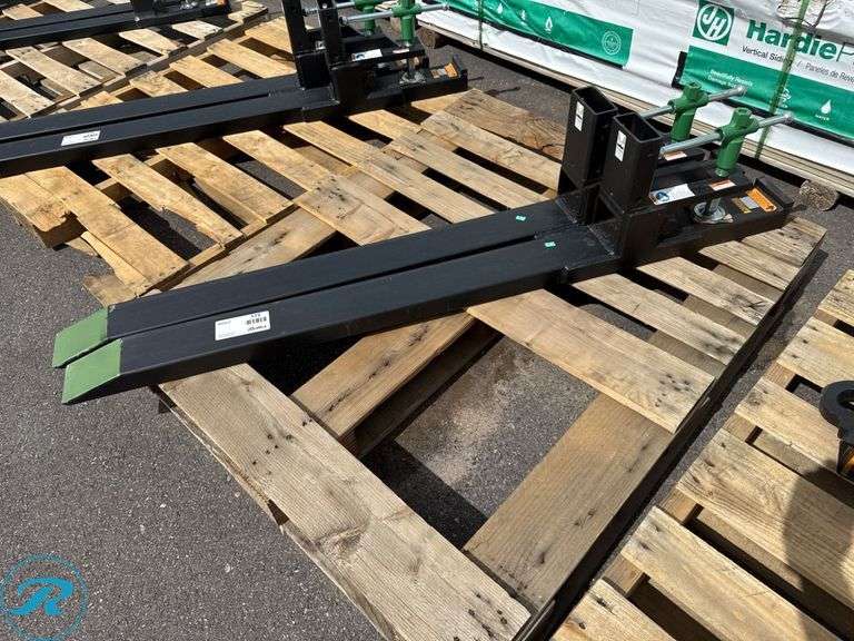 42” Bucket Clamp on Fork Extensions - Roller Auctions