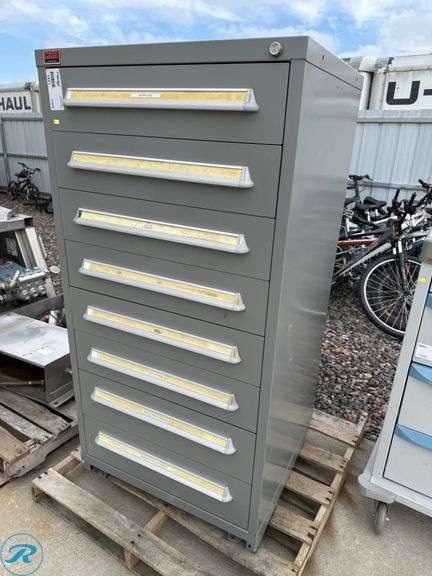 Lyon Metal Products Steel 8-Drawer Cabinet - Roller Auctions