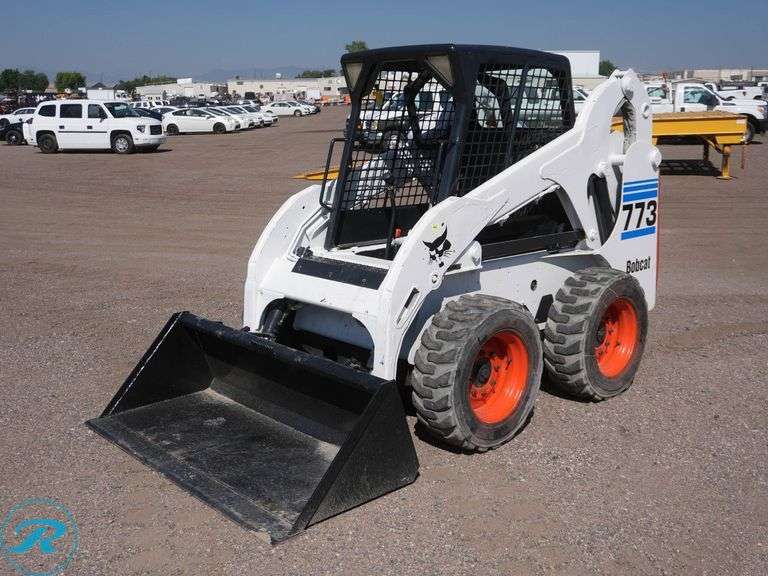 2000 Bobcat 773 Skid Steer Loader - Roller Auctions