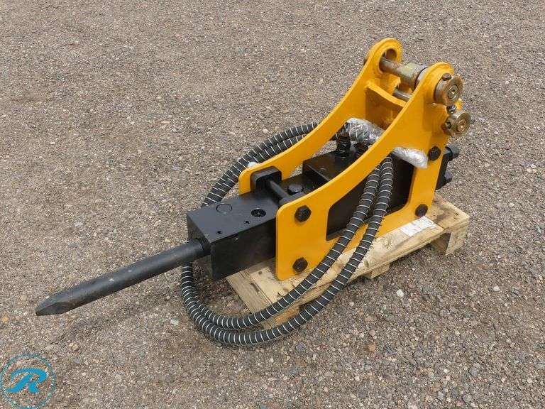 New Miva Hydraulic Breaker Attachment to Fit Mini Excavator, 1-2 Ton ...