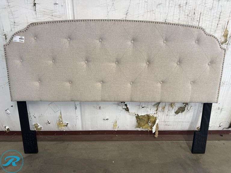 King Upholstered Headboard - Roller Auctions