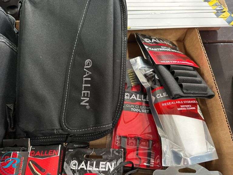 Tray of Allen Gun Accessories and Cases - Roller Auctions