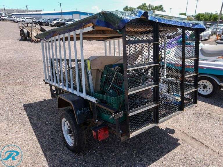 Homemade Utility Trailer - Roller Auctions