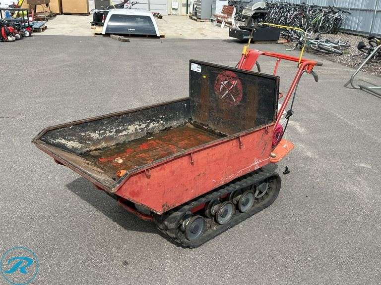 Canycom BFP602 Tracked Mini Dumper with Honda GX160 Gas Engine - Roller ...