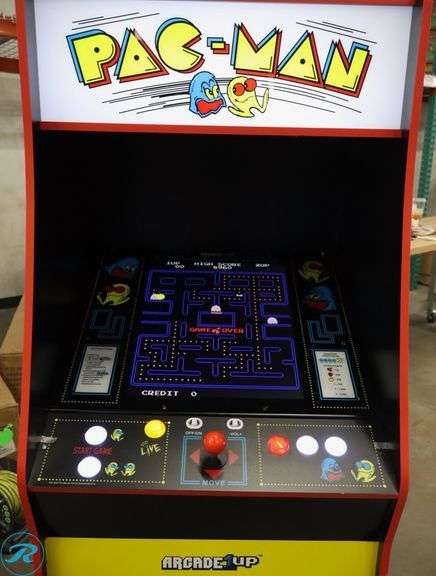 Arcade1Up XL PacMan Full Size Arcade Game - Used/Tested Works/Small ...