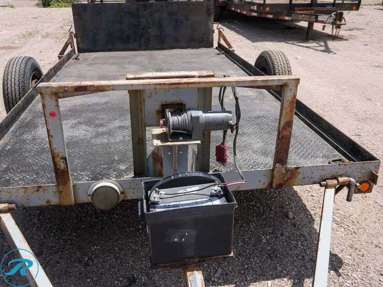 2000 Dun-Rite S/A Tilt Bed Equipment Trailer - Roller Auctions