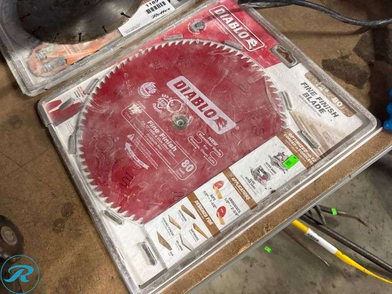 Diablo and Ridgid Circular Saw Blades in Packaging - Roller Auctions