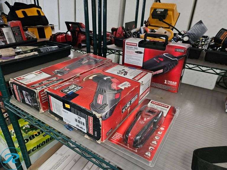 Craftsman Tools Assortment Including Rotary Tool, Reciprocating Saw ...