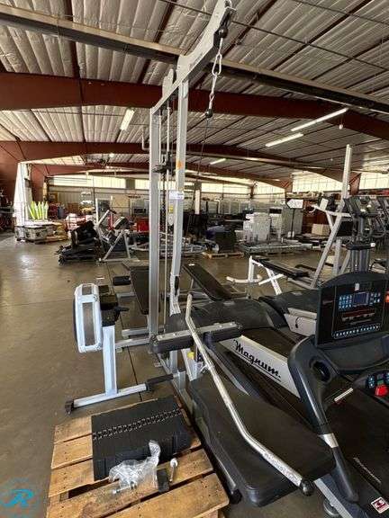 Magnum Fitness Systems Cable Pulley Machine with Weight Stack - Roller ...