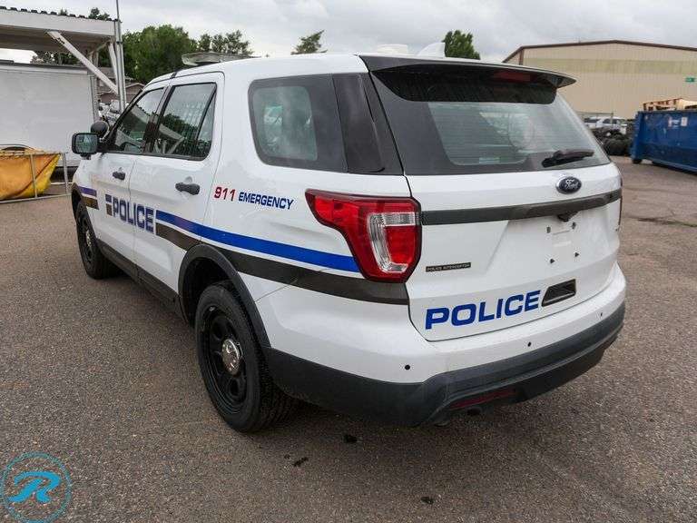 2016 Ford Explorer Police 4WD 4WD Police Interceptor SUV - Roller Auctions