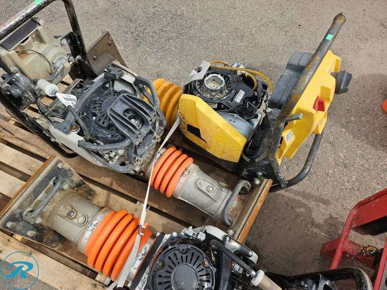 (3) Jumping Jacks Compactors with Gas Engines, Inoperable - Roller Auctions