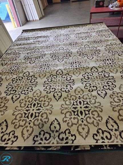 Shaw Living Alfresco Collection Area Rug in Patterned Design - Roller ...