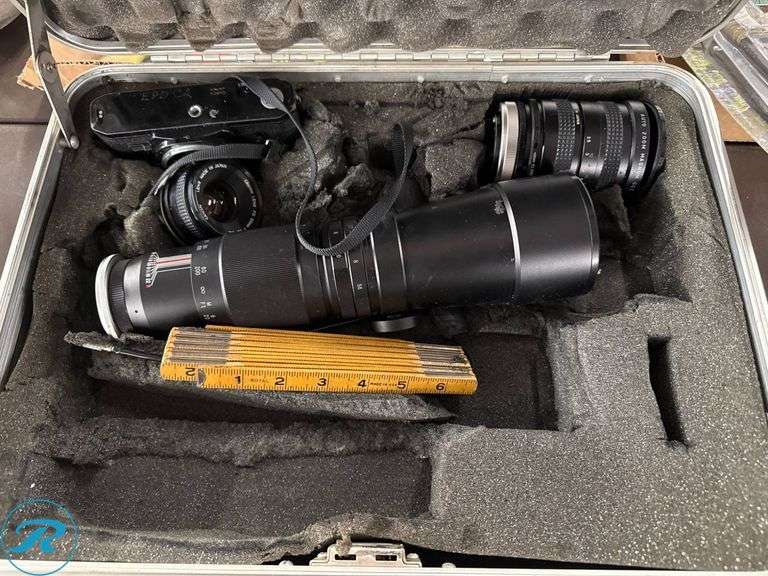 Two Hard Cases with Assorted Camera Equipment and Accessories - Roller Auctions