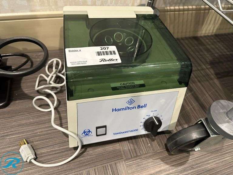 Hamilton Bell VanGuard V6500 Bench-Top Centrifuge - Roller Auctions