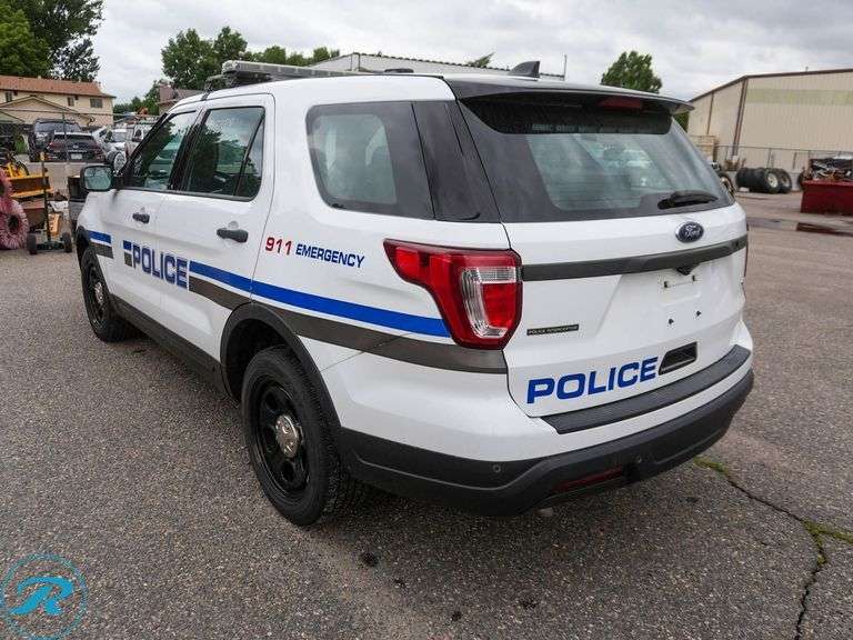 2018 Ford Explorer AWD Police Interceptor SUV - Roller Auctions
