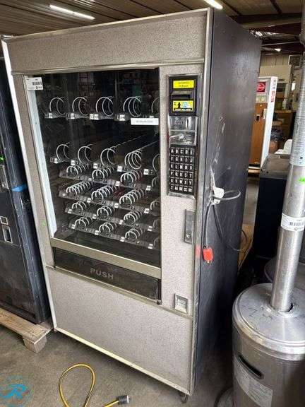 Snack Vending Machine with Push Dispensing Mechanism With Key - Roller ...