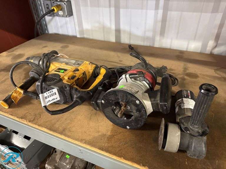 DeWalt Rotary Hammer D25501, Craftsman Router 315.175040, and Porter ...